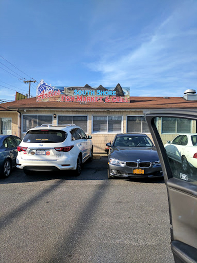 The modest signage belies the treasures within. Where locals go when they want seafood without the tourist markup or fancy frills.