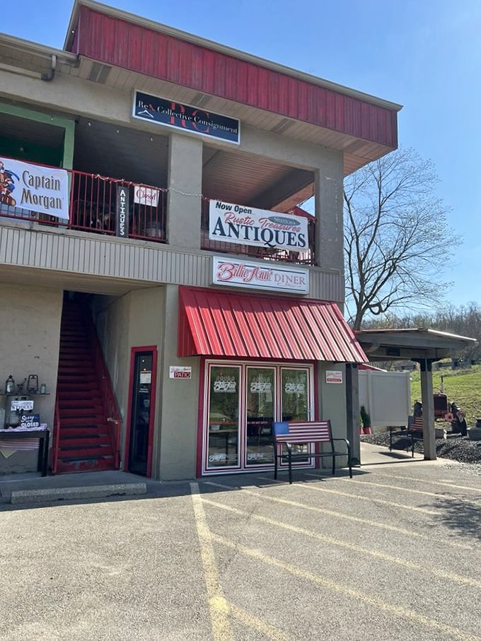 That bright red awning isn't just for show&mdash;it's a warning flag for your diet plans about to be gloriously derailed.