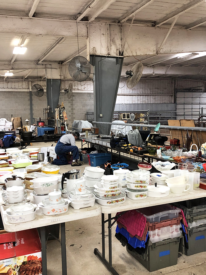 More vintage collectibles than you can shake a disco stick at – it's like your childhood exploded inside a building.