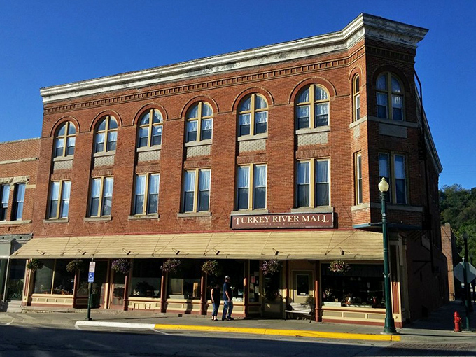 Turkey River Mall in Elkader &ndash; where "going to the mall" means history, charm, and zero food court regrets.