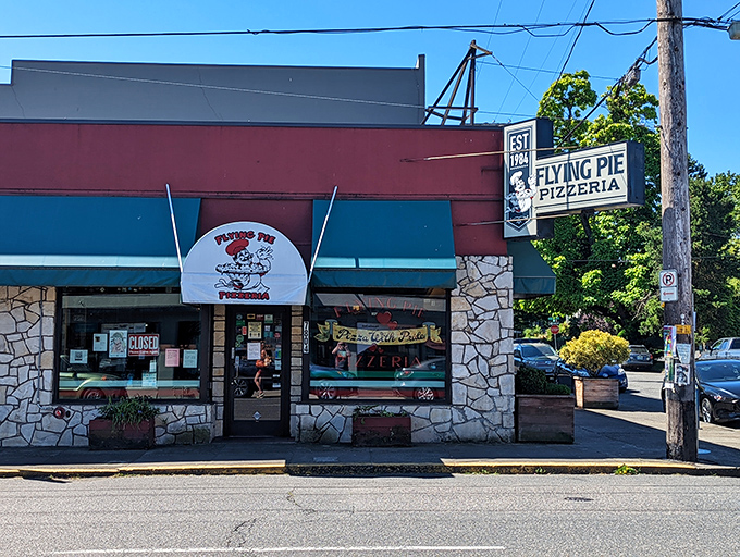 Since 1984, this stone-accented Portland classic has been proving that not all heroes wear capes &ndash; some toss dough.