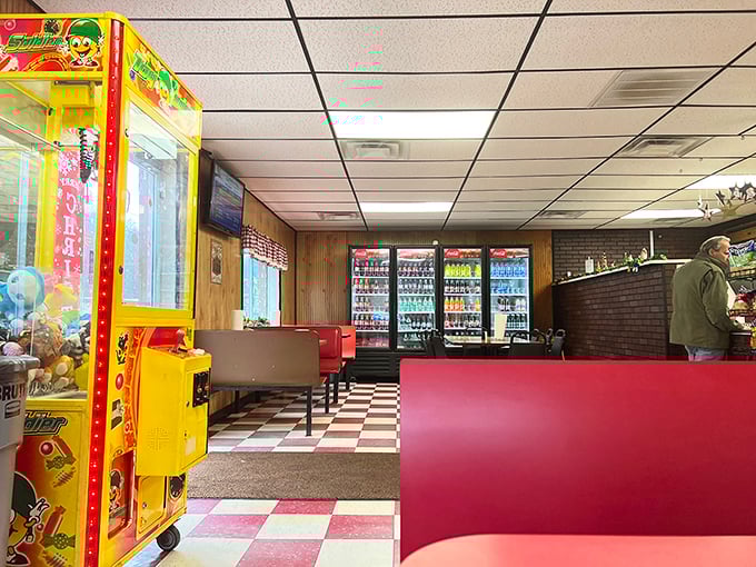  Step inside Gino's classic red-and-checkered interior and time-travel to when arcade games and perfect pizza were life's greatest pleasures.