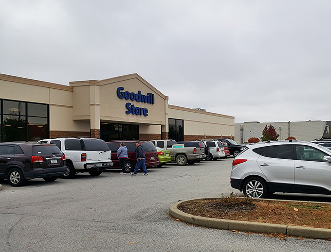 The unassuming exterior belies the organized wonderland within&mdash;a rare feat in the typically chaotic thrift universe.