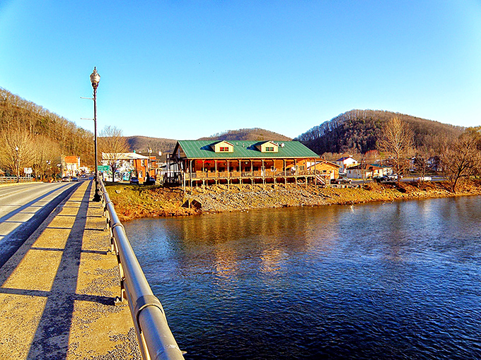 Mountains cradle Marlinton like protective parents, while the river sings lullabies to this sleepy mountain town.
