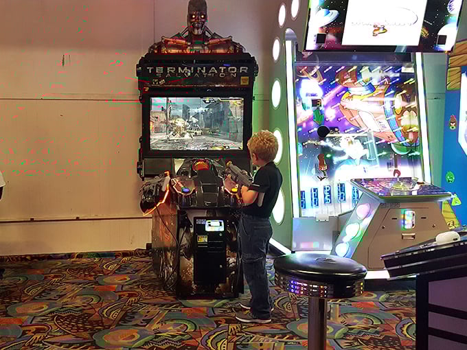 Terminator hasn't looked this good since 1991. The arcade offers digital time travel without the paradoxical consequences.