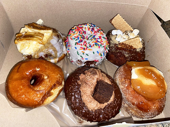 Donut worry, be happy! This box of joy is like a greatest hits album for your taste buds.