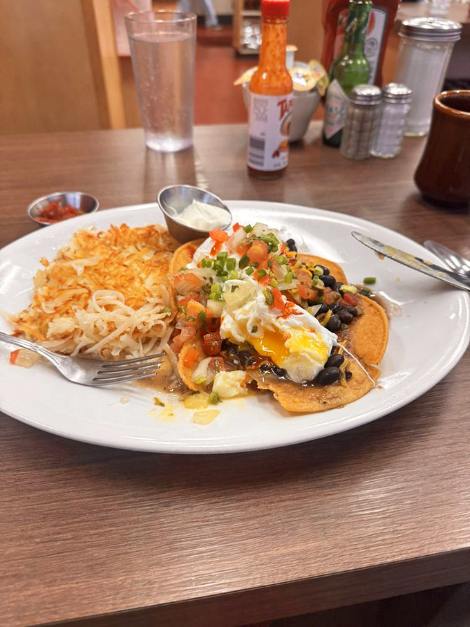 Huevos Rancheros: where Portland meets Mexico for a breakfast summit that solves world problems one delicious bite at a time.