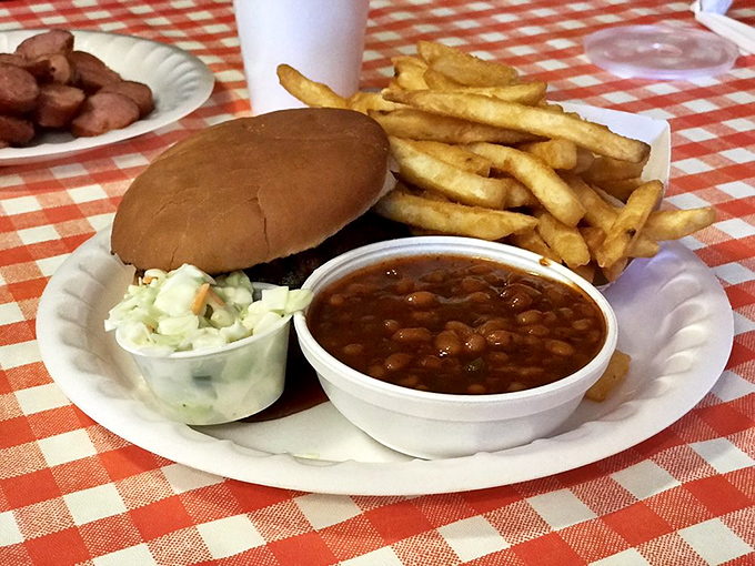 This sandwich doesn't just come with fries&mdash;it comes with the obligation to take a nap afterward. Worth every yawn.