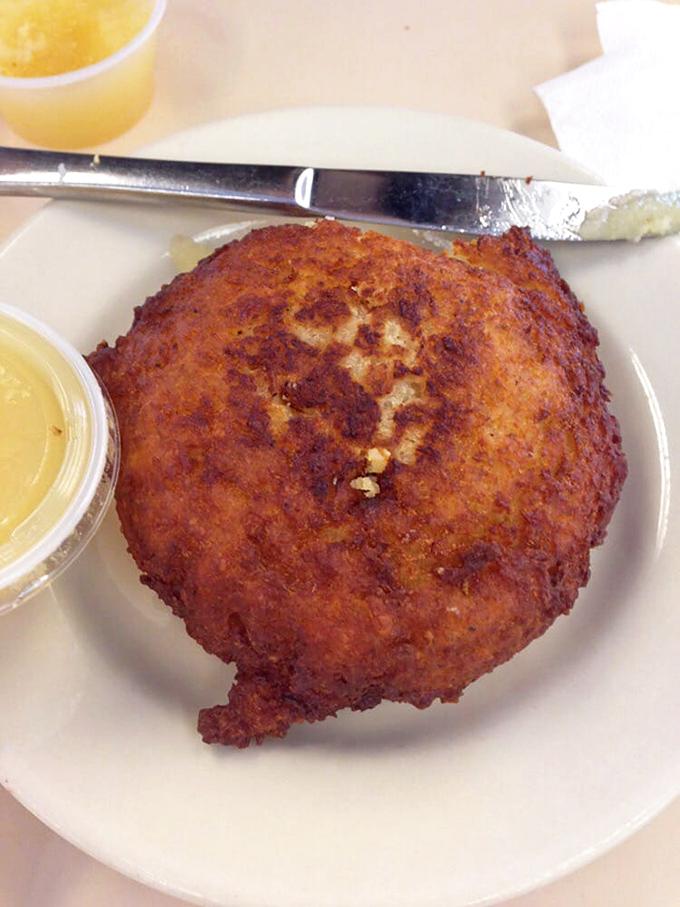 Golden-brown and crispy, this potato pancake isn't just fried&mdash;it's been elevated to art. The perfect vehicle for applesauce or sour cream diplomacy.