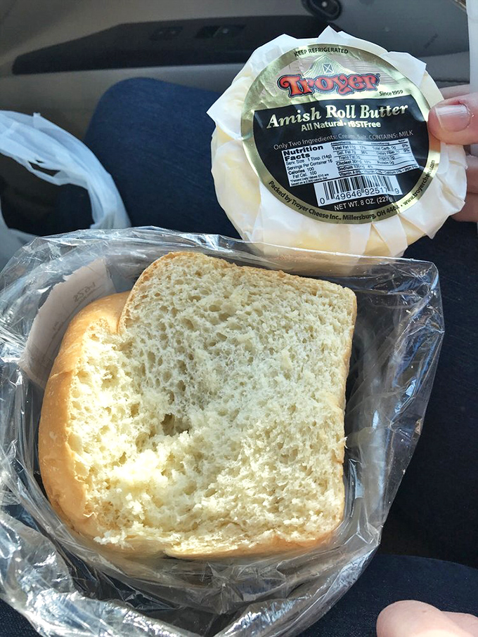 That fresh-baked bread alongside Amish roll butter&mdash;a combination so perfect it makes you question why humans invented anything else to eat.