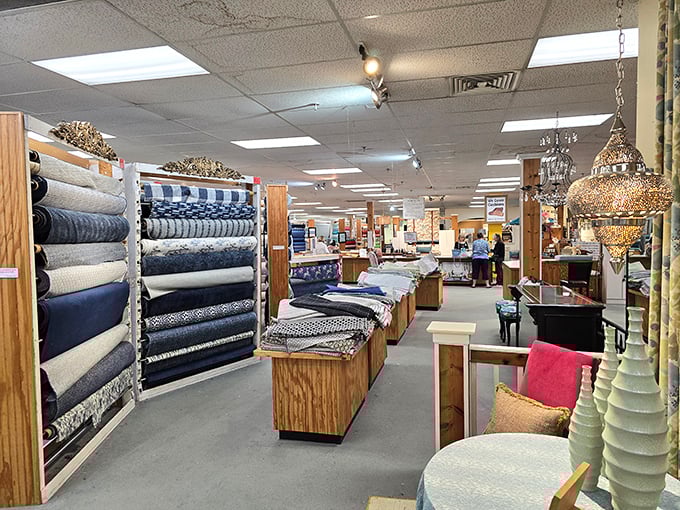 The cutting counter&mdash;where staff members wield scissors with the precision of seasoned surgeons.
