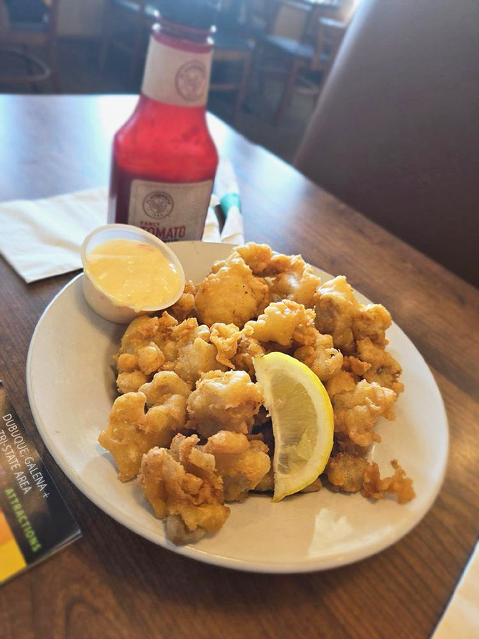 Fried seafood bites that could convert even the most devoted landlubber into a Mississippi River food enthusiast.