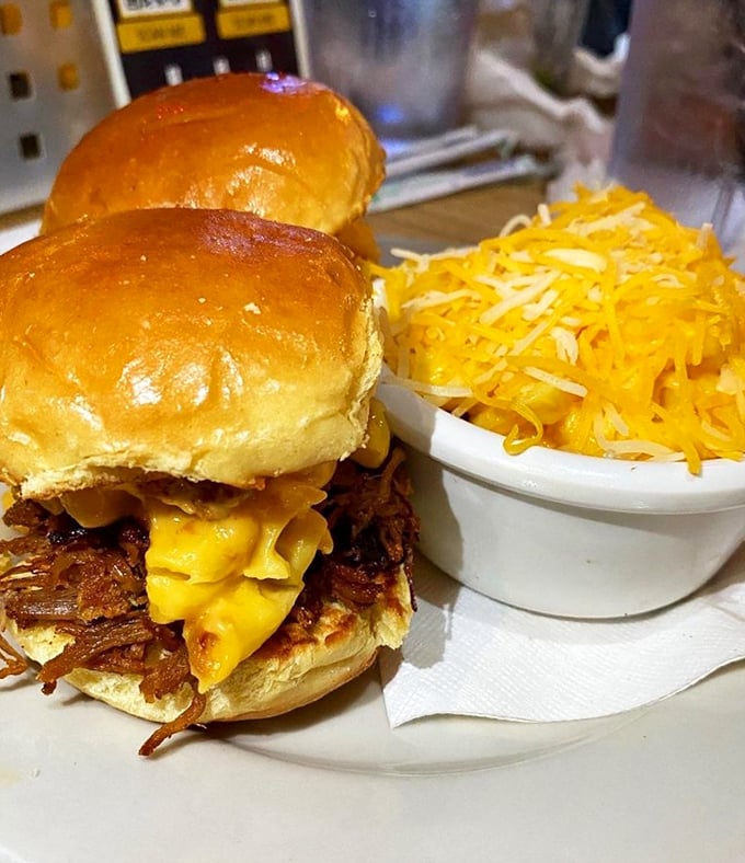 These BBQ pork sliders aren't just sandwiches; they're three little reasons to cancel your afternoon plans and surrender to a food coma.