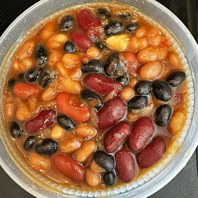 These beans have more depth and complexity than most Hollywood blockbusters. Each spoonful is a perfect balance of sweet, savory, and smoky.