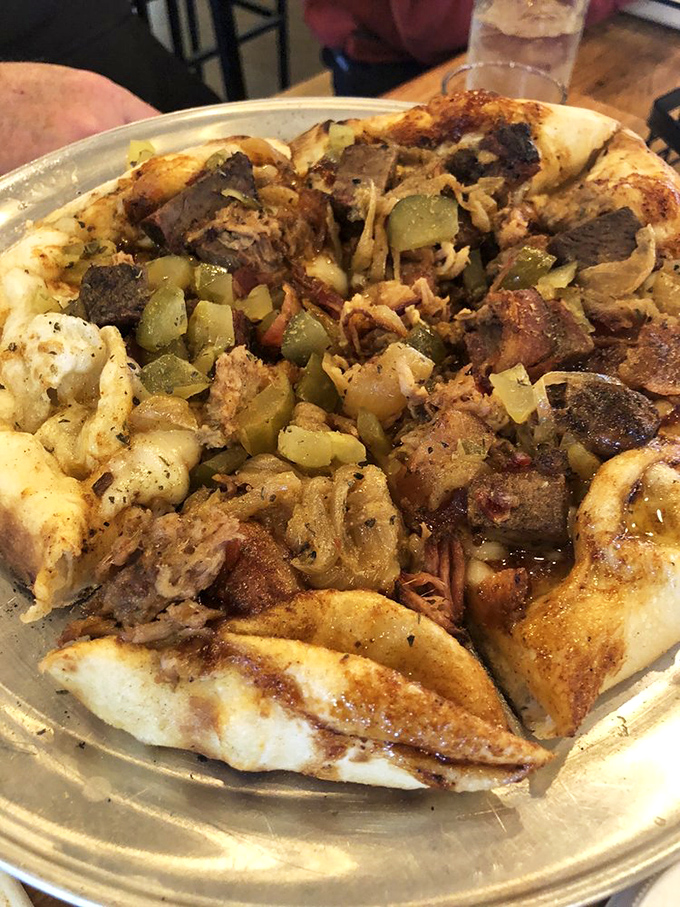 BBQ pizza&mdash;where Italy and Oklahoma have a delicious cultural exchange program that benefits your taste buds immensely.