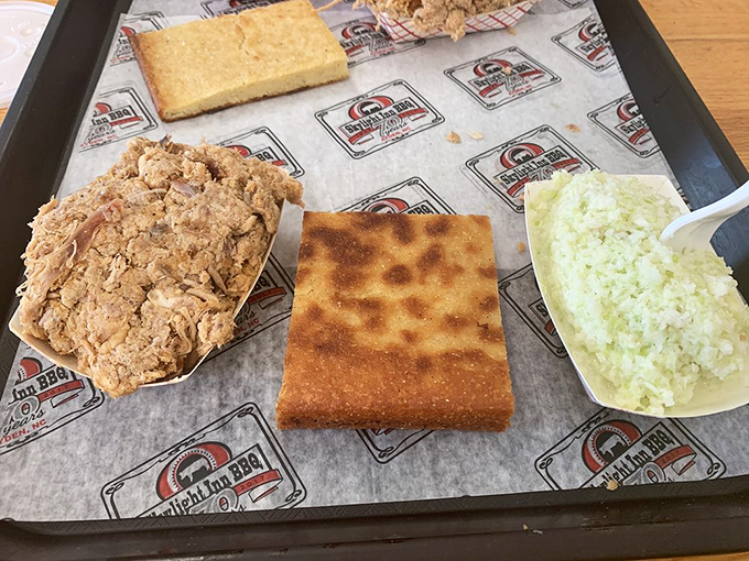 This dance of vinegar and smoke has been performed since 1947 &ndash; a chopped pork masterpiece that makes fancy plating look like wasted effort.