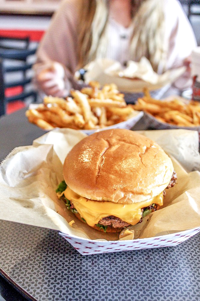 Served on parchment paper like the precious artifact it is &ndash; this burger with grilled jalape&ntilde;os deserves its own display case.
