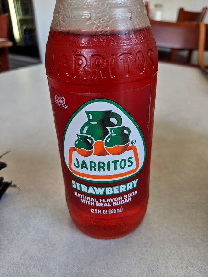That strawberry Jarritos isn't just a soda&mdash;it's like Mexico bottled the essence of summer to wash down your meal.