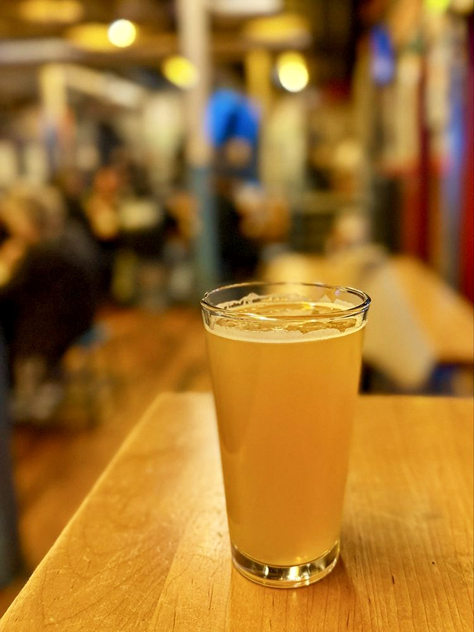 That golden beer isn't just a beverage; it's the perfect diplomatic liaison between your taste buds and the smoky meat parade.