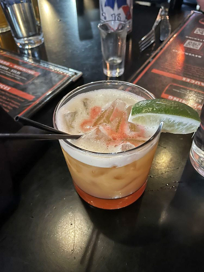 Their cocktails don't whisper&mdash;they announce themselves with bold flavors and proper garnishes. This one's saying, "You deserve better than a boring beer."