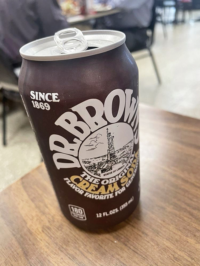 No artisanal craft soda here&mdash;just classic Dr. Brown's, the fizzy companion that's been keeping deli sandwiches company since your grandparents' first date.