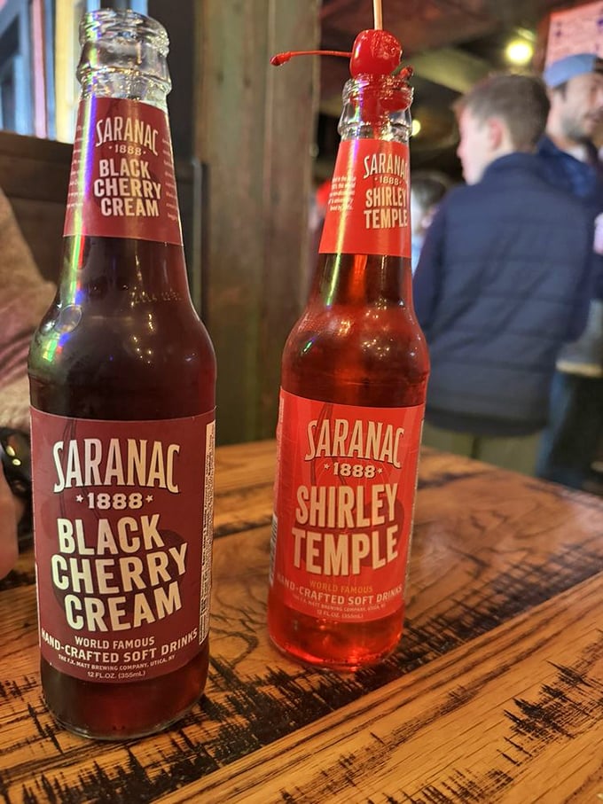 Local liquid treasures from Saranac Brewery &ndash; because washing down world-class barbecue with anything less would be culinarily irresponsible.