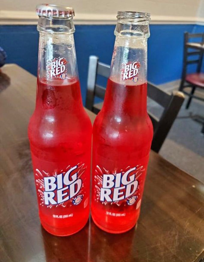 Big Red soda: the unofficial state beverage of Texas, now available in Virginia Beach. Like finding a long-lost friend in an unexpected place.