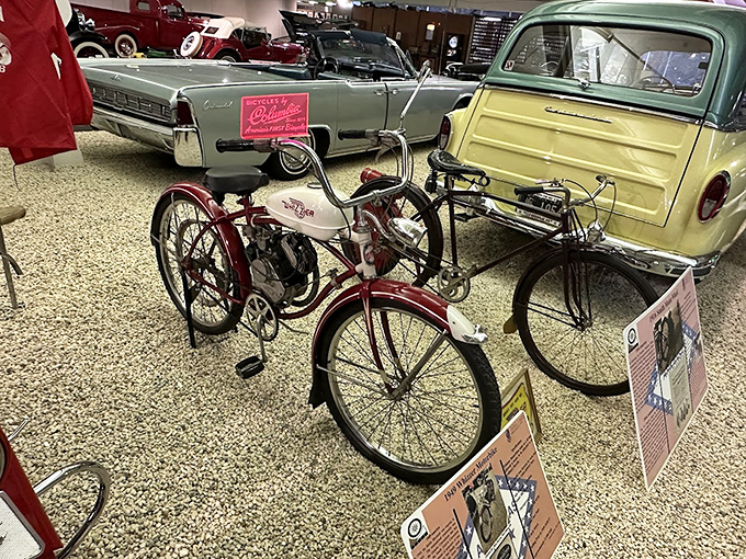 When motors were still newfangled contraptions, these motorized bicycles bridged the gap between pedal power and the automotive revolution.