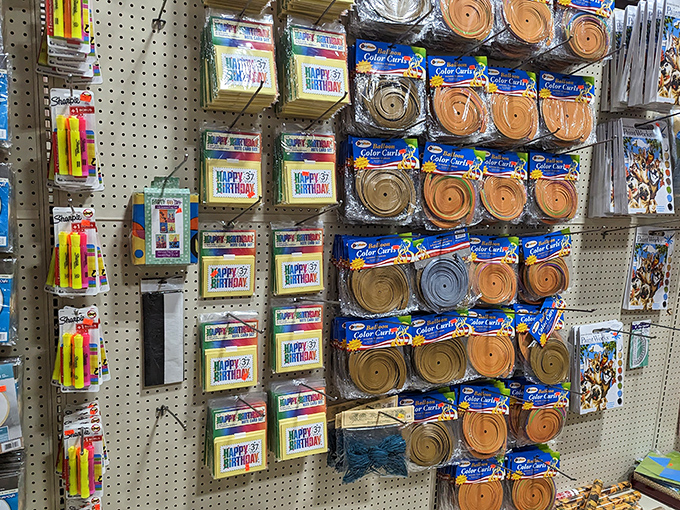 The birthday aisle—where last-minute party panic goes to die. From streamers to candles, Bailey's has been saving celebrations since before Amazon knew what a birthday was.