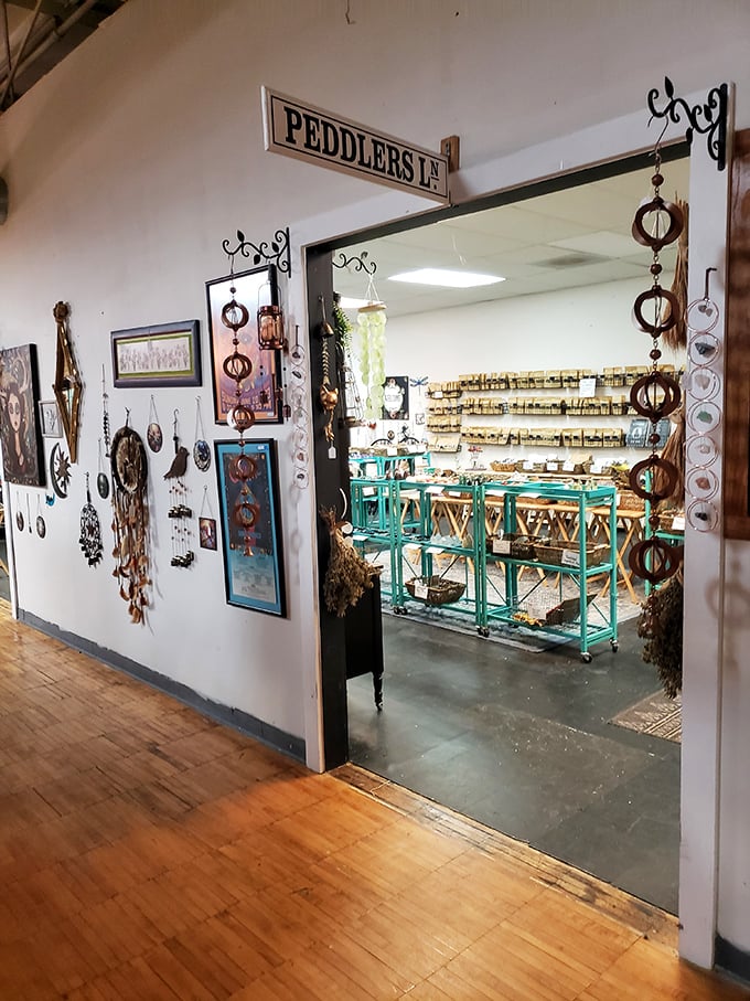 This doorway marked "Peddlers Ln" doesn't lead to Narnia, but something equally magical&mdash;a world where forgotten treasures await rediscovery.