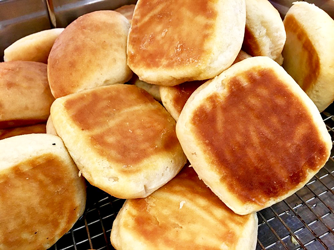 These aren't just dinner rolls &ndash; they're fluffy vehicles for sopping up every last bit of gravy. Carb counters, avert your eyes.