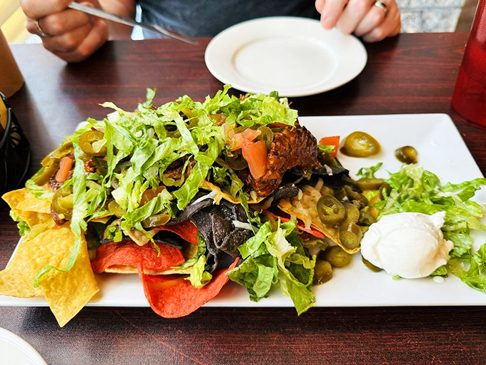Forget what you know about nachos&mdash;this mountain of brisket chili, cheese, and fresh toppings rewrites the snack playbook.