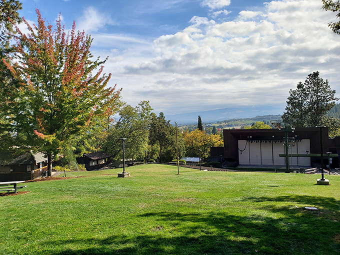 The Britt Festival grounds&mdash;where world-class musicians perform under stars that seem close enough to touch. Mozart never had it this good.