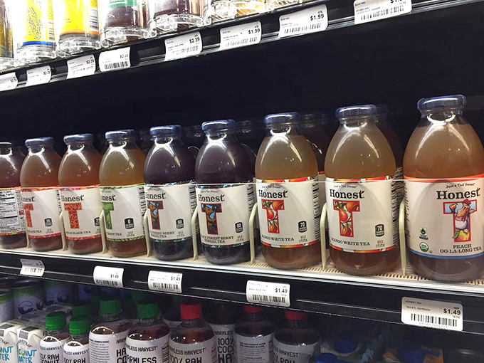 The beverage cooler&mdash;where decisions get tough and "I'll take one of each" becomes a legitimate consideration for the thirsty shopper.