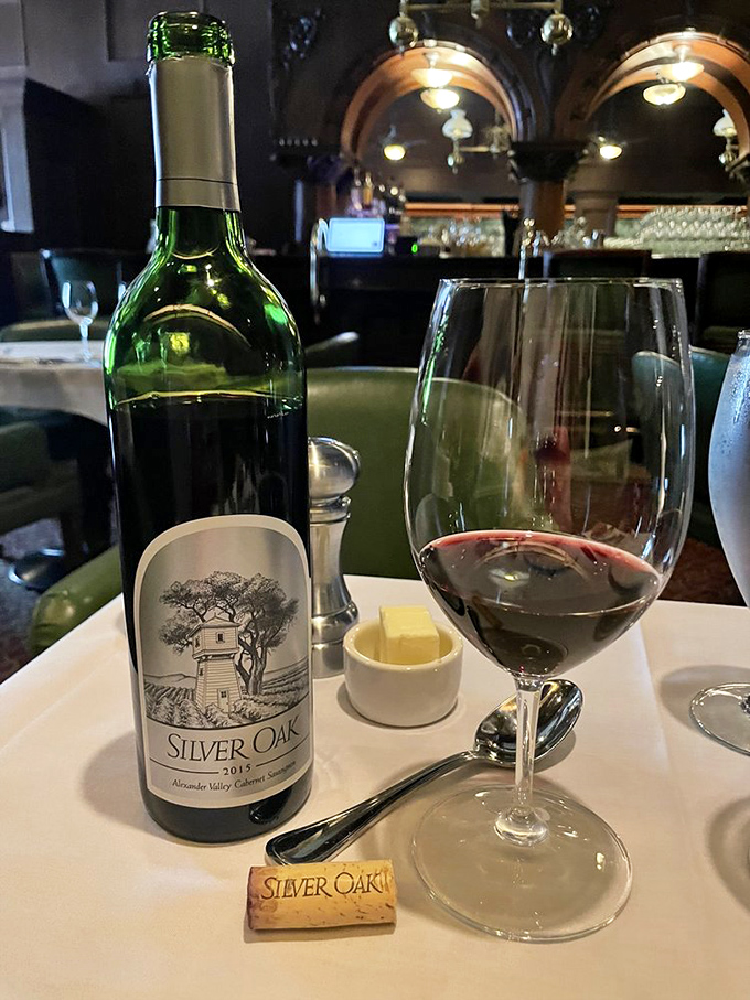 Silver Oak Cabernet &ndash; because sometimes your magnificent steak deserves a wine companion with an equally impressive pedigree.