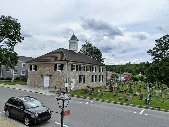 Washington Street on a quiet day invites leisurely exploration&mdash;each storefront a chapter in the ongoing story of small-town America. 