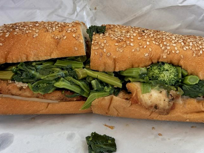 This sandwich isn't just food &ndash; it's a commitment. The bread-to-filling ratio achieves that mythical balance that sandwich scientists have sought for centuries.