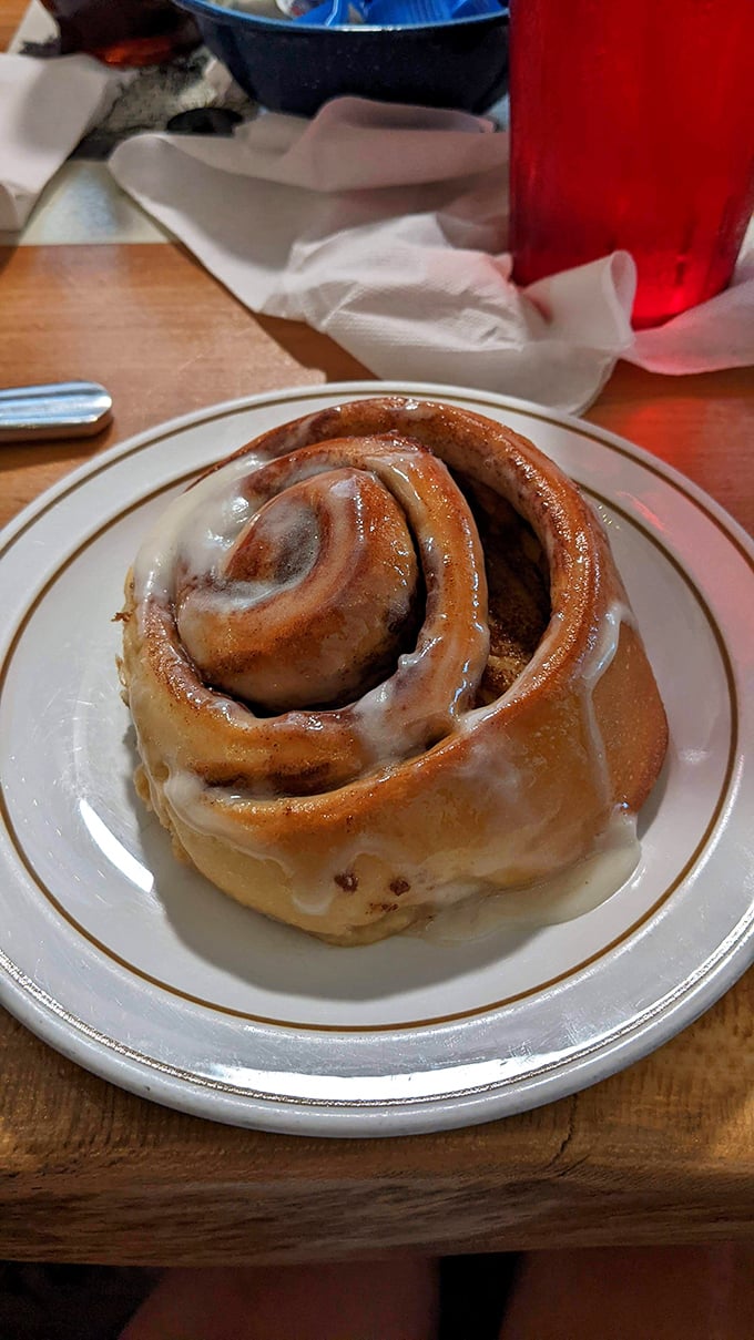 When a cinnamon roll looks this good, it's not breakfast &ndash; it's an event worth planning your morning around.