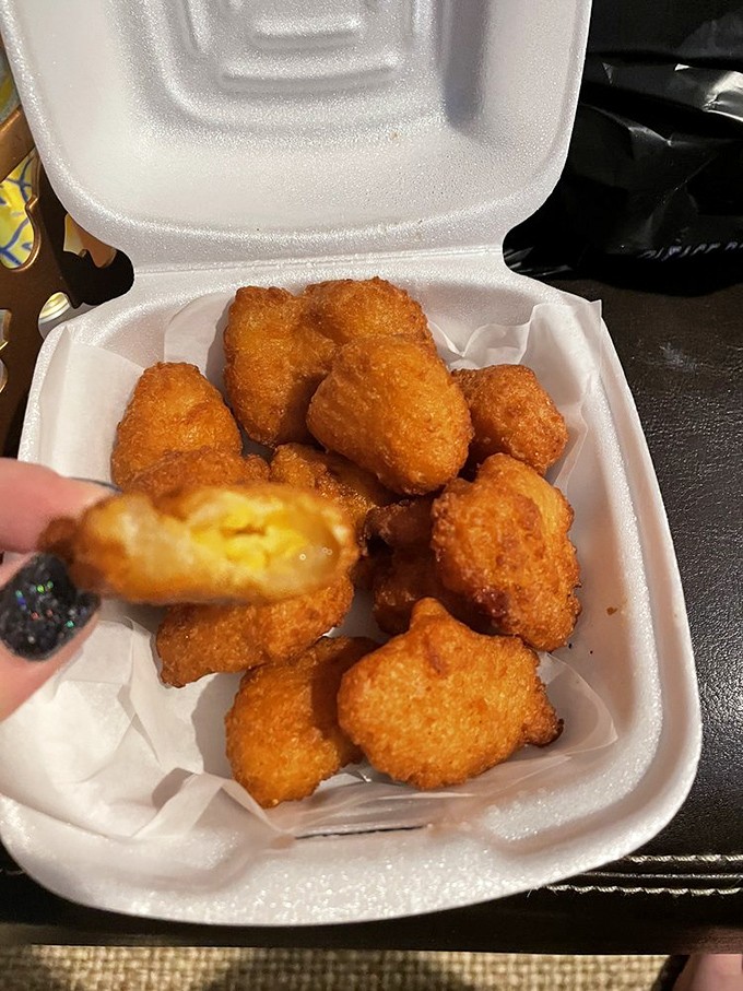 These golden corn nuggets are what would happen if summer sunshine decided to become a snack food.