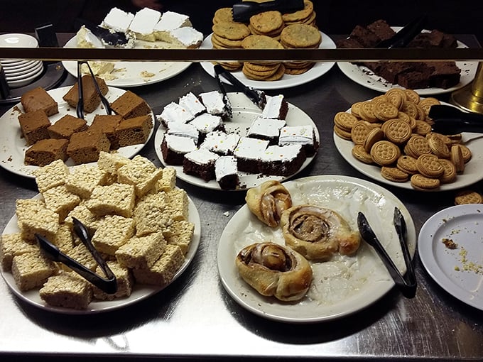 Dessert paradise that would make your cardiologist wince and your inner child rejoice. The rice crispy treats alone are worth the drive.