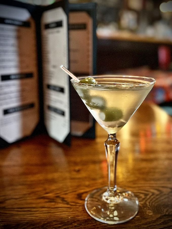The classic martini&mdash;three ingredients, endless sophistication, and the perfect companion while you contemplate which magnificent meat option to select.