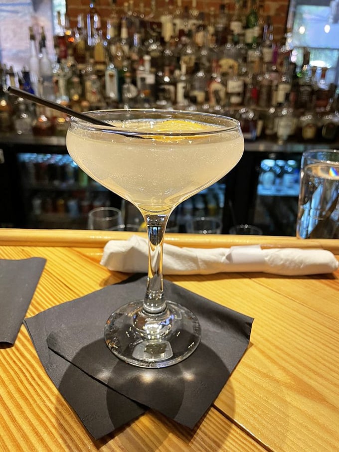 This isn't just a cocktail&mdash;it's liquid architecture with a twist of lemon and a splash of "this evening just got interesting."