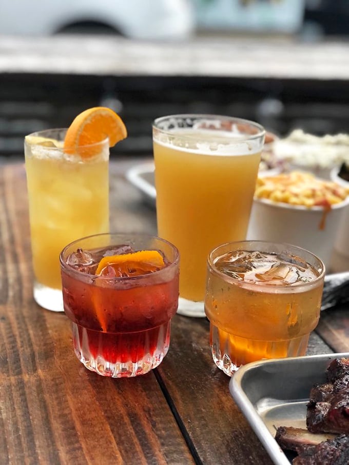 Cocktails and barbecue: a marriage so perfect it makes you wonder why anyone would settle for just a boring beer (though they've got those too).