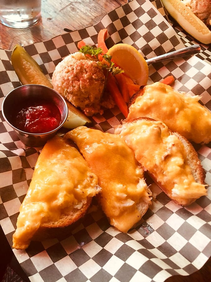 Carrot sticks so vibrant they practically glow, paired with house-made ranch that makes vegetables feel like an indulgence rather than a obligation.