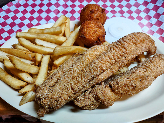Crispy fish fillets that would make Captain Ahab forget all about that whale. Golden, crunchy, and ready to be the catch of your day.