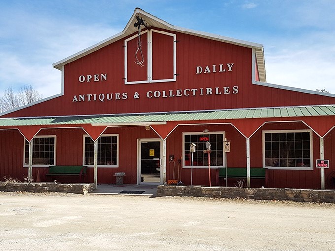 Great River Road Antiques barn doesn't just sell treasures &ndash; it houses memories waiting to be adopted by new families.