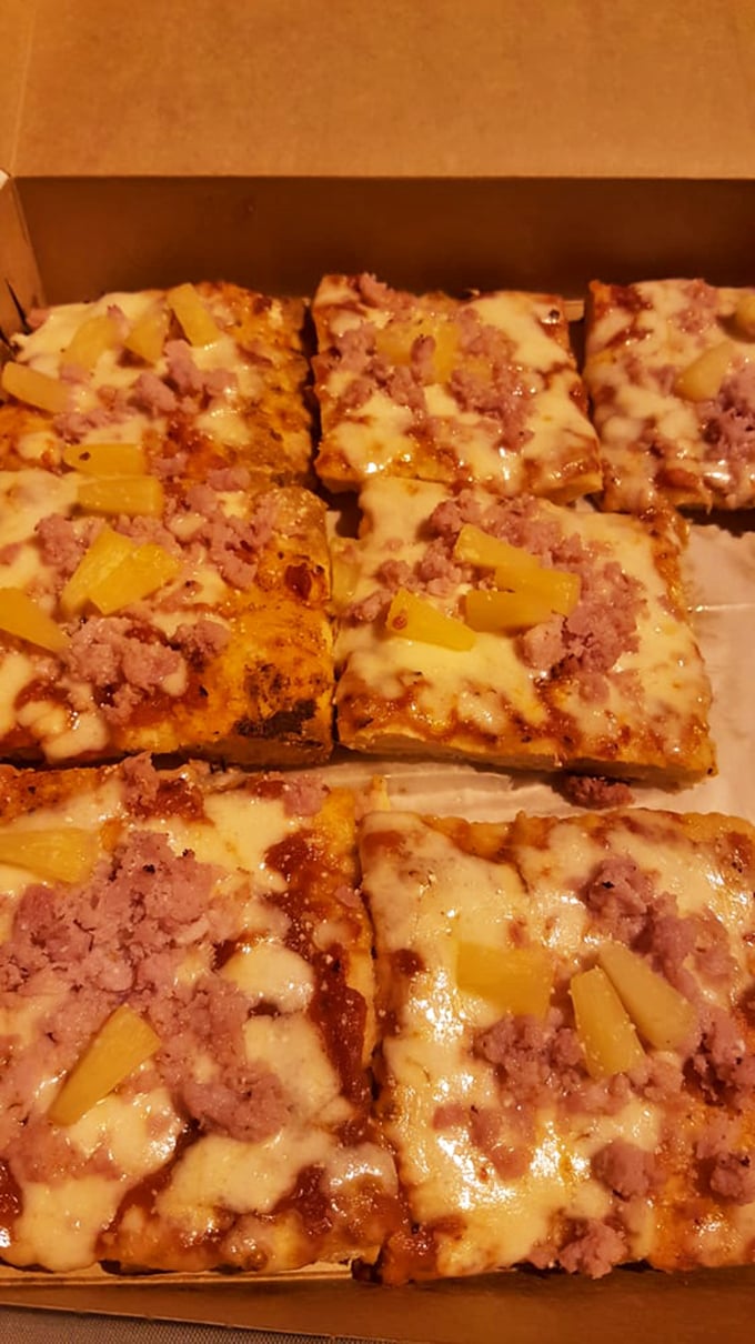 Hawaiian pizza that might actually end the pineapple debate once and for all. The sweet-savory harmony makes converts of skeptics.