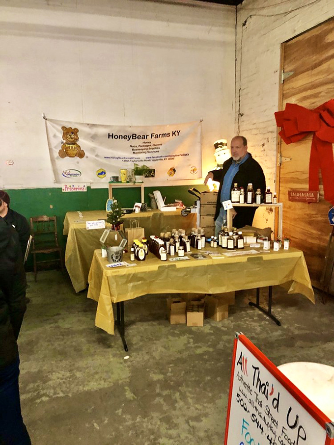 Local honey vendors bring sweet Kentucky goodness to the market &ndash; because vintage hunting requires sustenance and supporting local beekeepers.