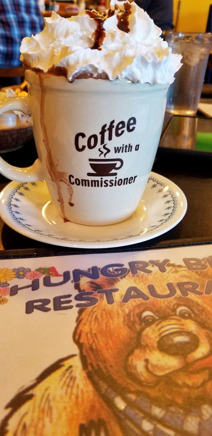 Coffee elevated to art form&mdash;whipped cream mountain peaks drizzled with chocolate syrup. This mug doesn't just wake you up, it throws a party.