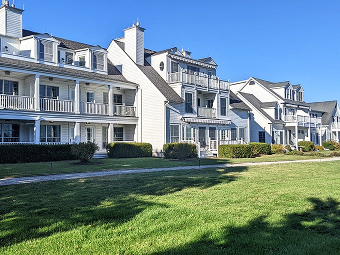 The Inn at Perry Cabin isn't just accommodations—it's where your fantasy of living in a coastal mansion with perfect landscaping temporarily comes true.